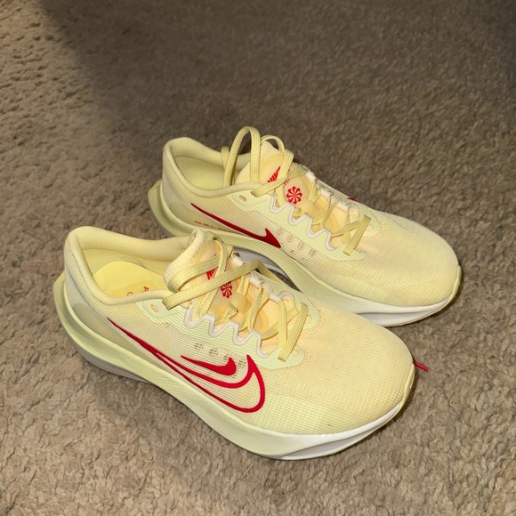 Nike | Shoes | Nike Yellow And Red Running Shoes | Poshmark